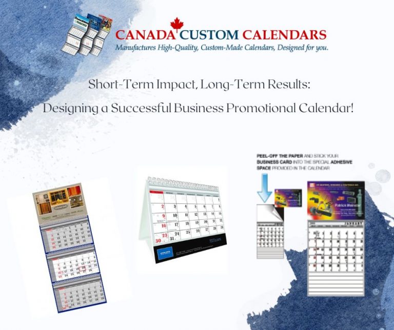Canada Custom Calendars - Affordable Personalized Calendars