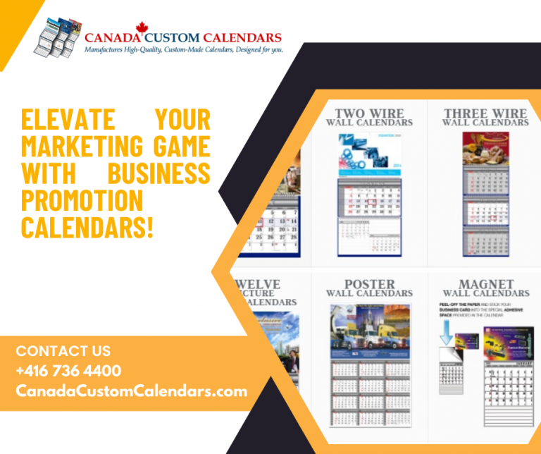 Canada Custom Calendars - Affordable Personalized Calendars