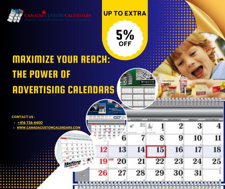 Canada Custom Calendars - Affordable Personalized Calendars