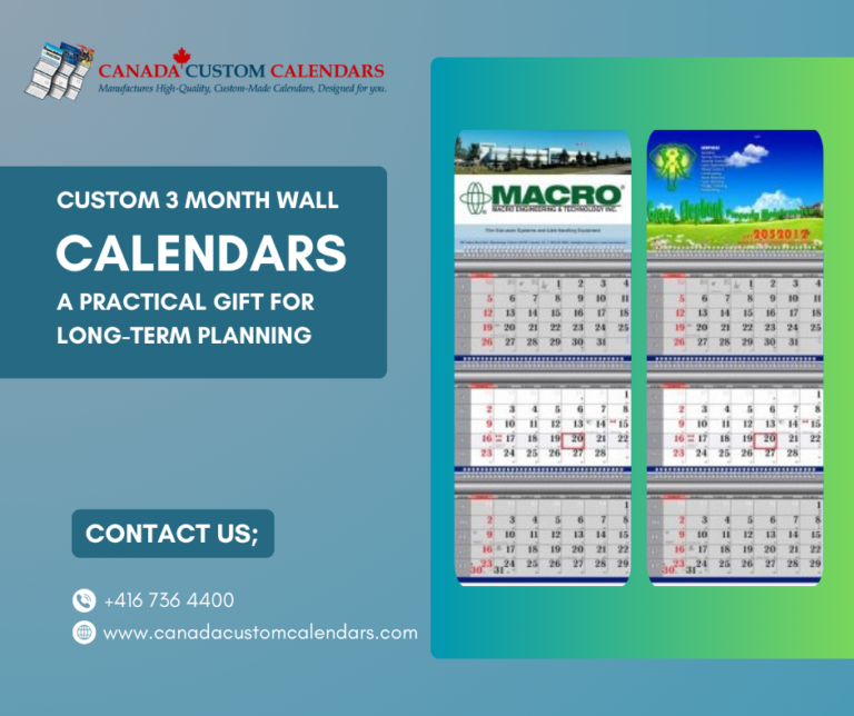 Canada Custom Calendars - Affordable Personalized Calendars