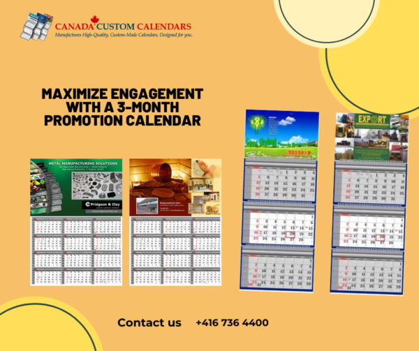 Canada Custom Calendars - Affordable Personalized Calendars