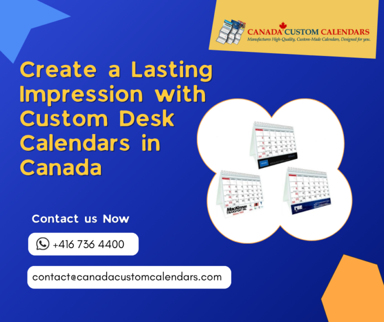 Canada Custom Calendars - Affordable Personalized Calendars
