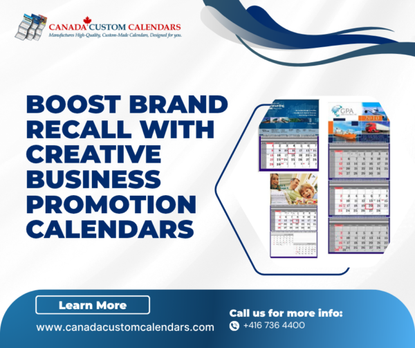 Canada Custom Calendars - Affordable Personalized Calendars